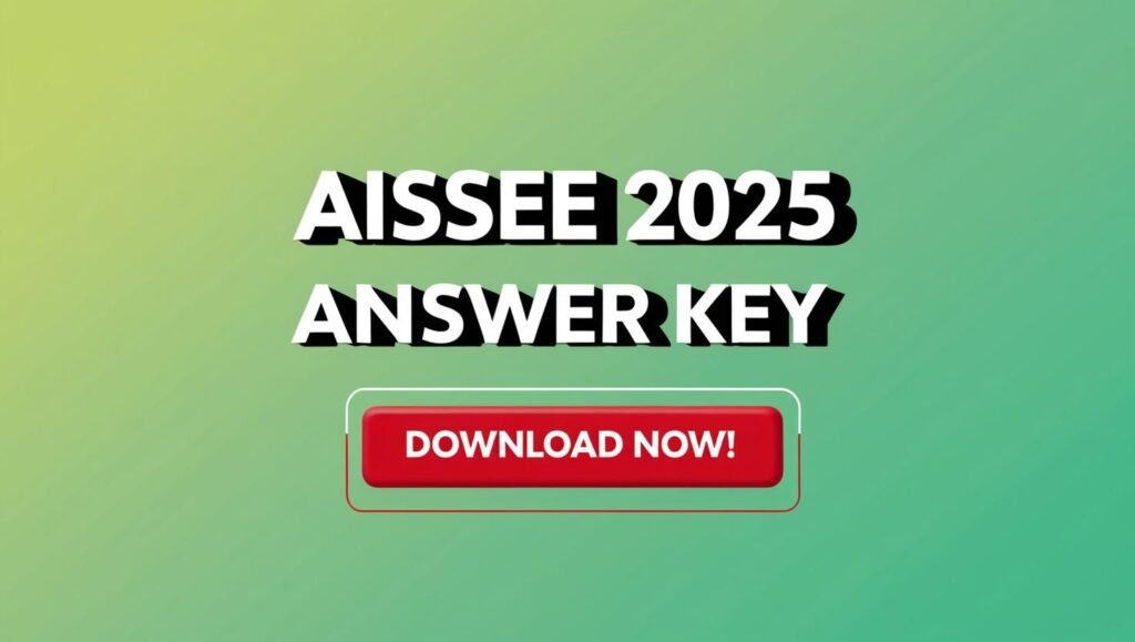 AISSEE 2025: Official Answer Key Out
