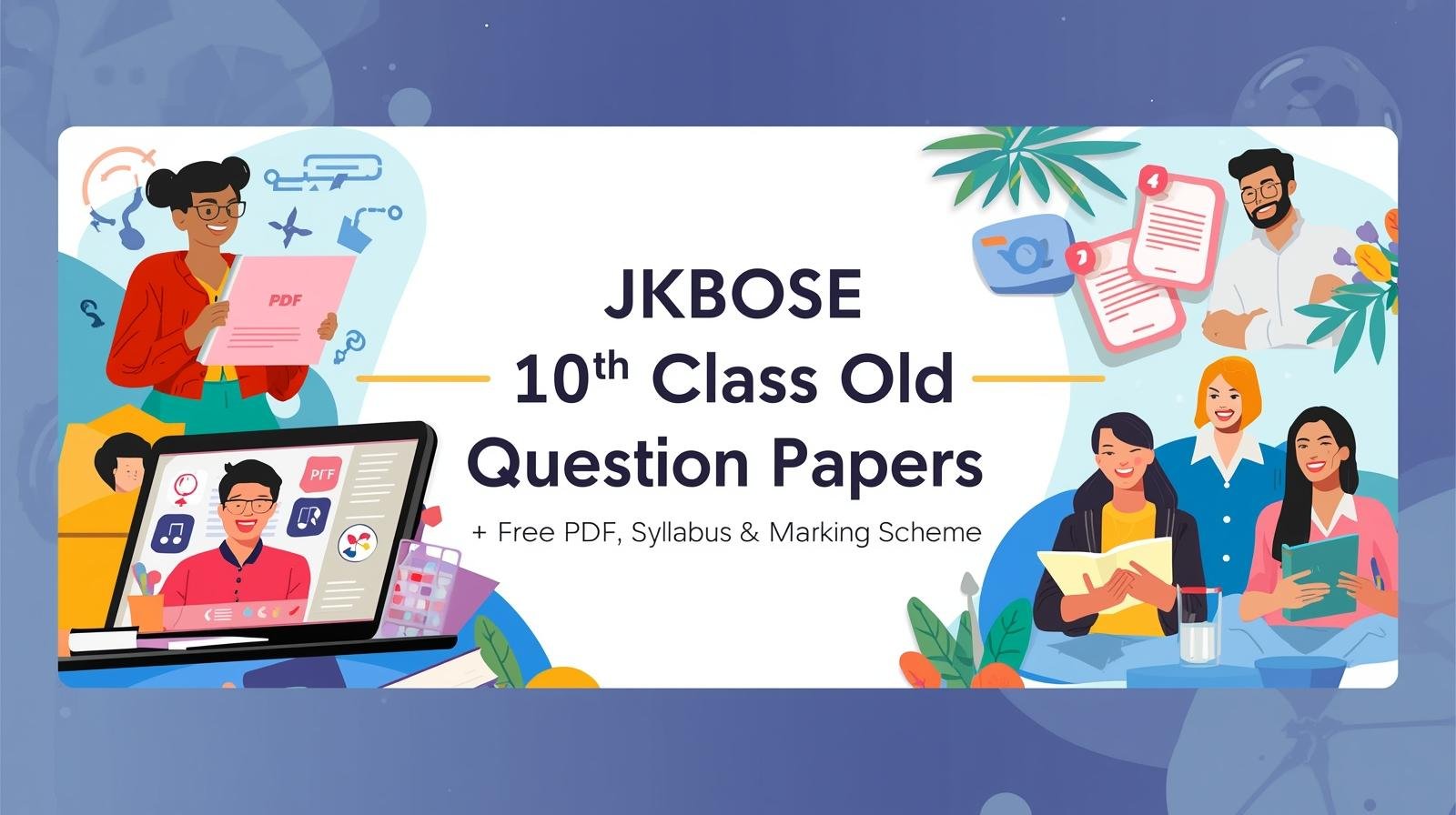 JKBOSE 10th Class Old Question Papers: Free PDF,